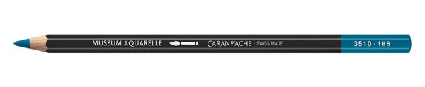 Caran d'Ache Museum Aquarelle Pencil - 185 Ice Blue - The Merri Artist ...