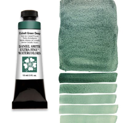 Daniel Smith Extra Fine Watercolor - Cobalt Green Deep 15 ml - NEW ...