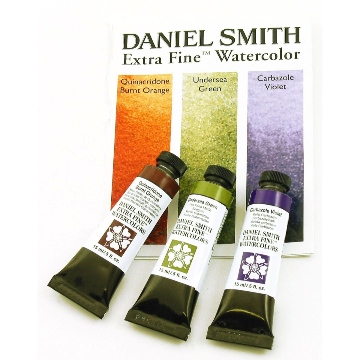 Daniel Smith Extra Fine Watercolor Set - Secondary Mixing Set - 3 X 15 ...