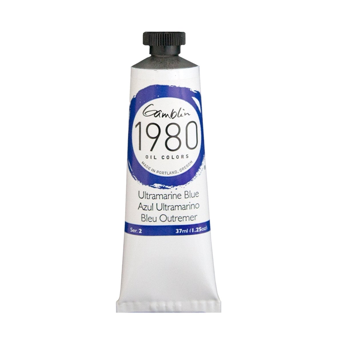 Gamblin 1980 Oil Color - 37ml - Ultramarine Blue - The Merri Artist ...
