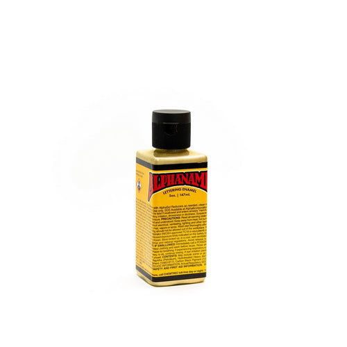 Alpha6 Alphanamel Lettering Enamel - 5 fl oz (147 ml) - Metallic Gold ...