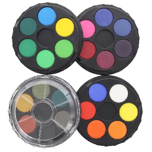 24 Color Watercolor Compact Paint Set - merriartist.com