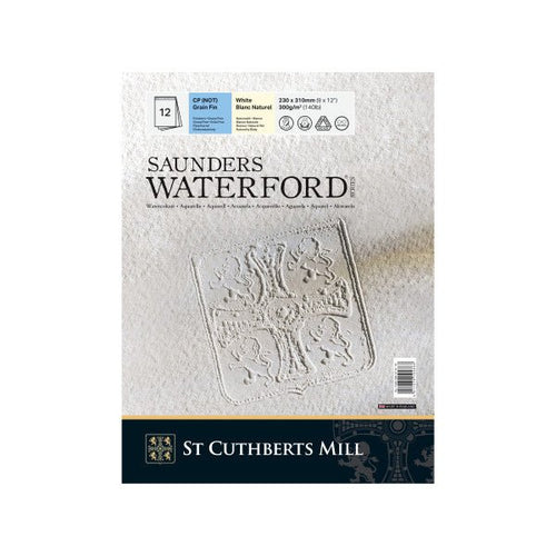 Saunders Waterford Cold Press Watercolor Pad 140 lb. (300gsm), 12 ...